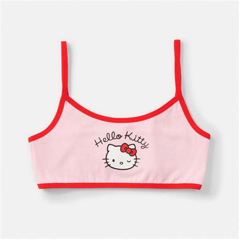 2 Pack Hello Kitty License Crop Top Kmart