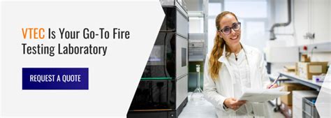 Fire Testing And Flammability Testing Vtec Laboratories