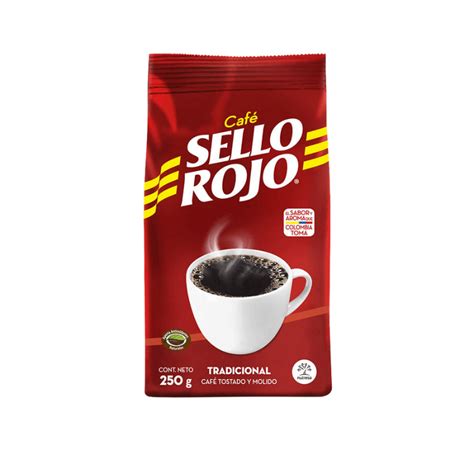 CafÉ Sello Rojo 250gr El ClÁsico CafÉ Colombiano