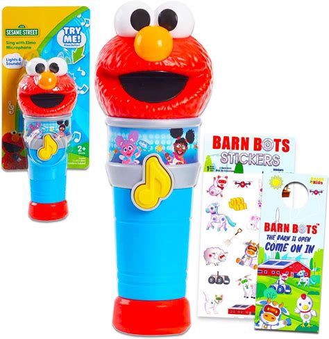 Sesame Street Sing Along Elmo Toy Singing Activity Bundle