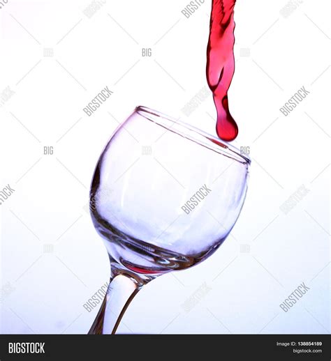 Glasses Sparkling Red Image And Photo Free Trial Bigstock