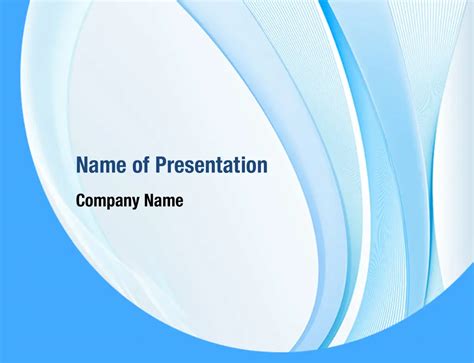 Blue Waves Abstract Powerpoint Templates Blue Waves Abstract