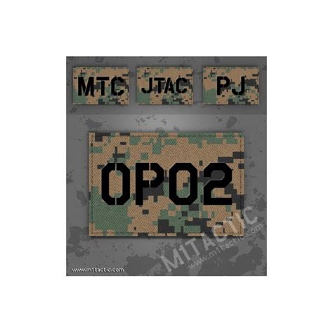 Custom Marpat Call Sign Id Patch