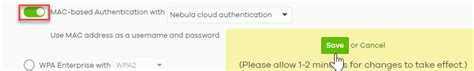 Nebula How To Configure Mac Based Authentication For Wireless Network