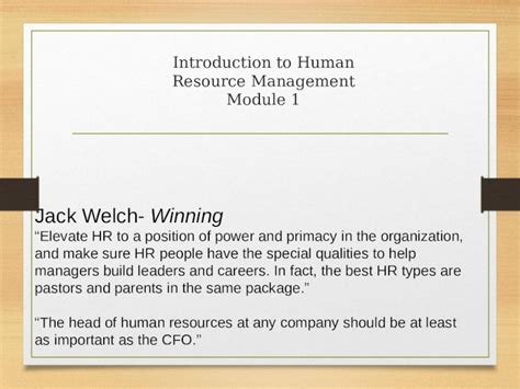 pptx introduction to human resource management module 1 dokumen tips