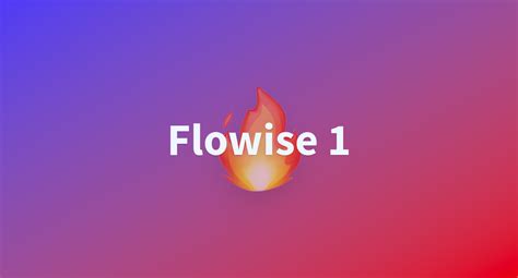 Flowise 1 A Hugging Face Space By Dnaparat