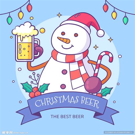 矢量卡通雪人设计图 卡通设计 广告设计 设计图库 昵图网
