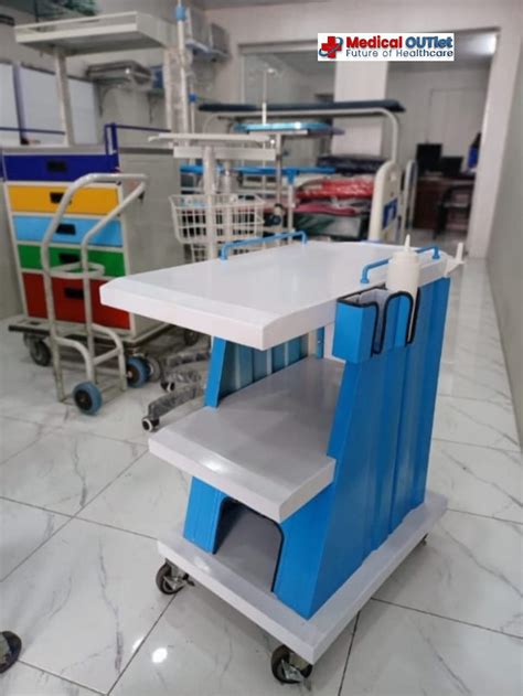 Portable Ultrasound Machine Trolley Ecg Ultrasound Trolley