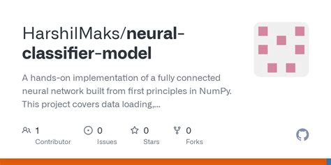 github harshilmaks neural network classification