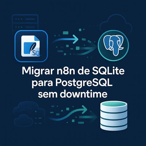 Migrar N8n De Sqlite Para Postgresql Sem Downtime