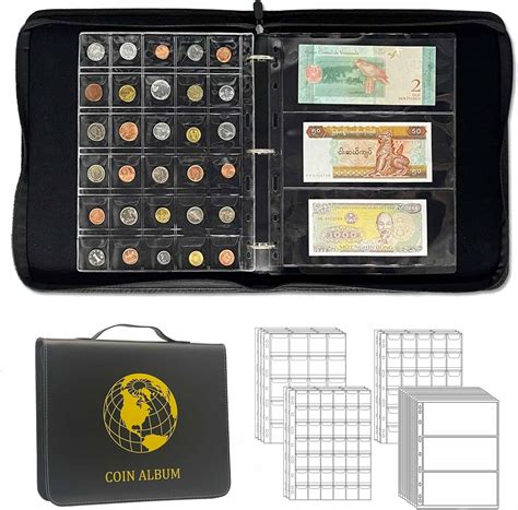 Colección De Monedas Libro De álbum Para Coleccionistas 296