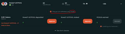Disable Approval Buttons For Withdraw Only Jars · Issue 522 · Pickle