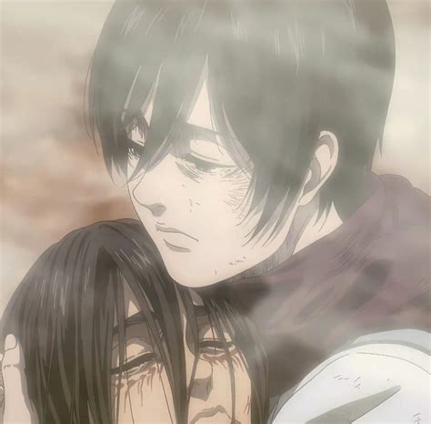 Eremika Mikasa Ackerman And Eren Yeager In 2025 Attack On Titan