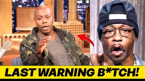 5 Minutes Ago Katt Williams Sends Shocking Warning To Dave Chappelle