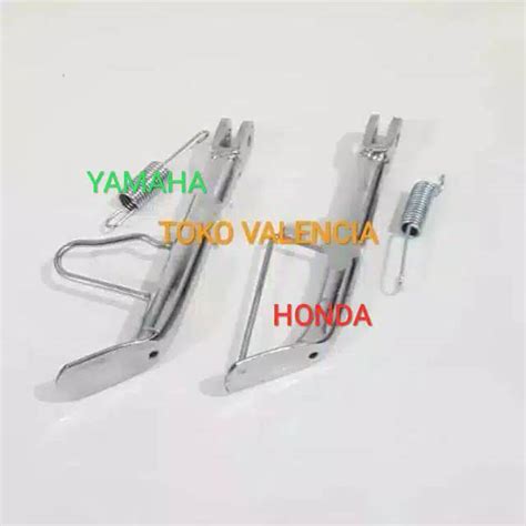 Jual STANDAR SAMPING STANDAR RING 14 STANDAR MIO STANDARD CHROME MIO