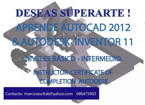 Aprende Autocad Autodesk Inventor En Guayas Cursos Clases