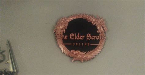 The Elder Scrolls Online Logo By Sam Hain Download Free Stl Model