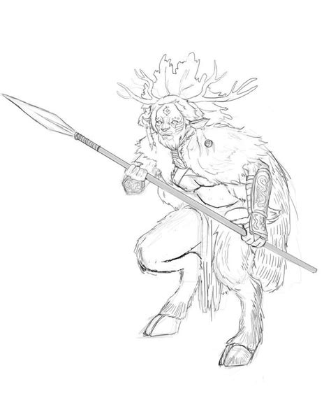Satyr Sketch By Igarashiaoi On Deviantart