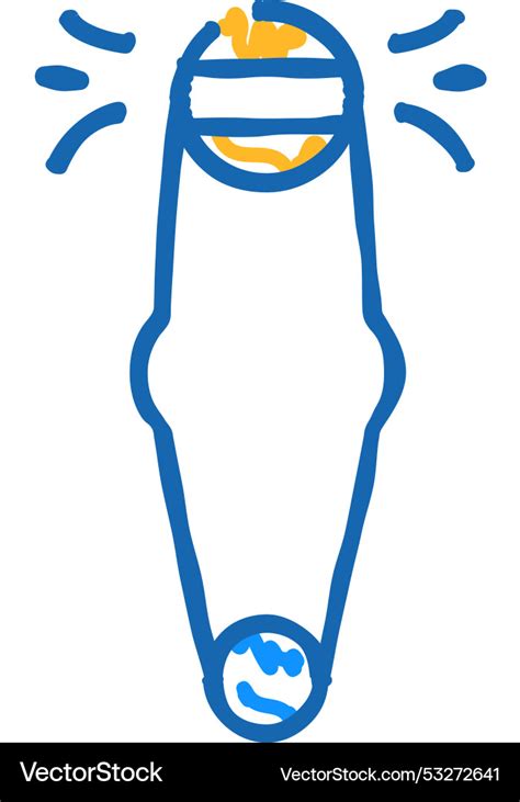 Igniter Device Icon Doodle Royalty Free Vector Image