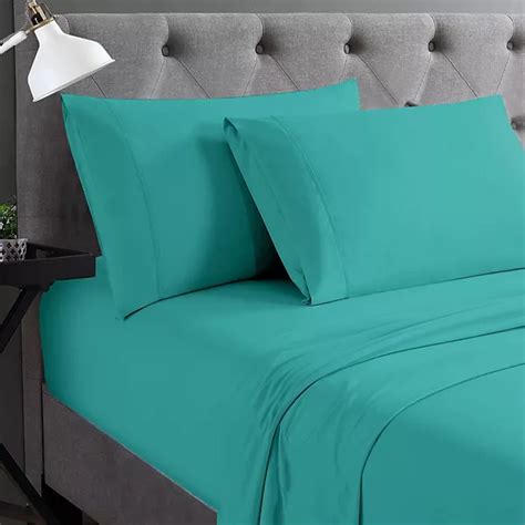 Swift Home Solid Microfiber Sheet Set