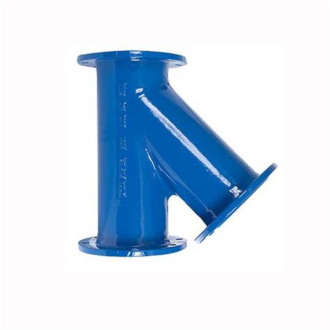 Bs En545 Ductile Cast Iron Pipe Fitting Di All Flange Tee With 45