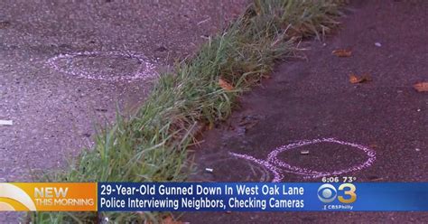 Police 29 Year Old Man Shot Killed Execution Style In West Oak Lane