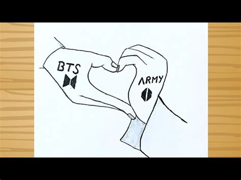 How To Draw Bts Army
