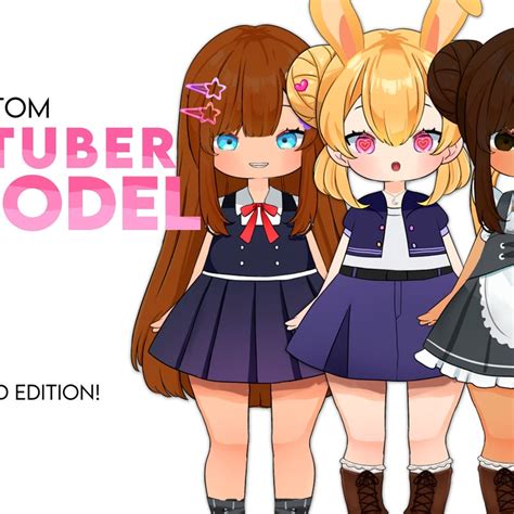Chibi Avatars Vrchat Etsy