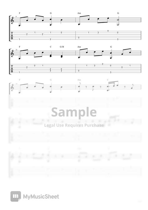 쉬운기타타브악보 Darkside Alan Walker Sheets By Daniel K