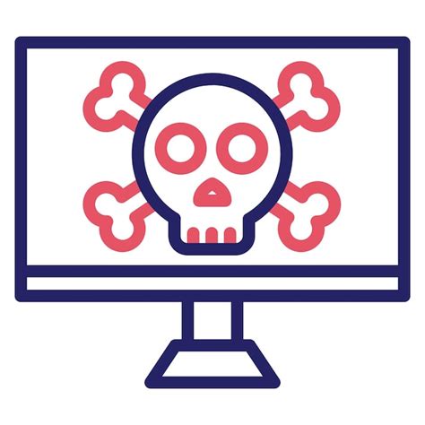 Premium Vector Cyber Attack Vector Icon Illustration Of Cyber Security Iconset