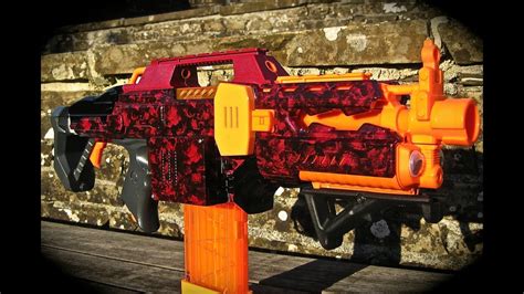 The Reaper Burst Fire Nerf Rapidstrike Mod Youtube