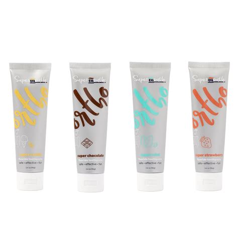 Supermouth Orthodontic Toothpaste Patented Liquid Enamel Technology