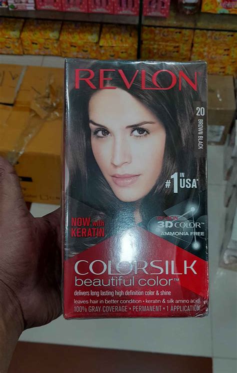 Revlon Colorsilk Beautiful Hair Color 20 Brown Black