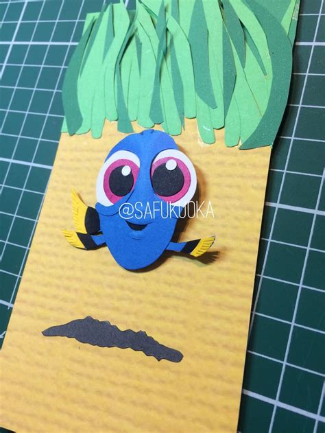 Dory Procurando Nemo Escultura De Papel Escultura De Papel Esculturas Procurando Nemo