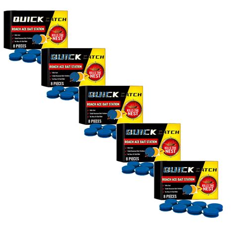 Cockroach Control Stations Indoor Outdoor Use For Small And Large Cockroach Quick Catch