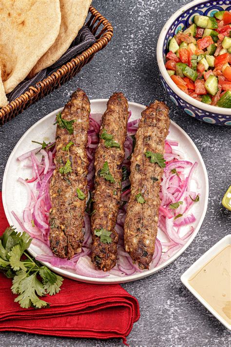 Spicy Beef Seekh Kabab Recipe Ground Beef Skewers Clove And Cumin