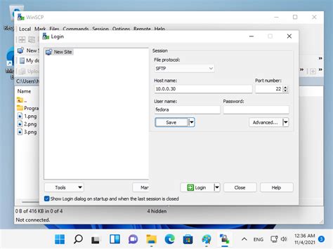 Fedora OpenSSH SSH File Transfer Windows Server World