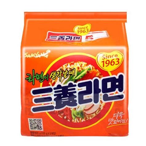 三養食品 日本版 三養 サムヤン ラーメン【5個】サンヤンラーメン サムヤンラーメ Goldenbridgeヤフーshop 通販
