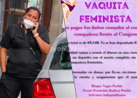 Arman “vaquita Feminista” Para Pagar Daños Al Auto De Trabajadora Del