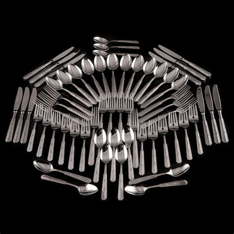 Reed And Barton Barcelona Stainless Steel Flatware Ebth