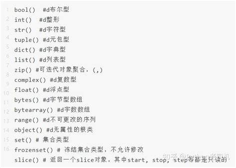 Python 69个内置函数分8类总结，这样记更方便！ 知乎