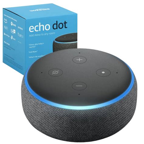 Amazon Echo Dot De 3ra Gen Con Alexa Smart Wifi Black Nanotech Market