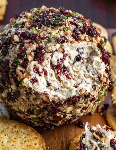 Cranberry Pecan Cheese Ball I Am Homesteader