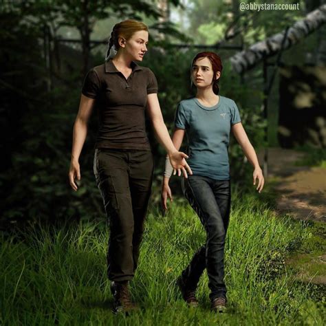 Abby And Ellie As Besties Renders By Abbystanaccount Rthelastofus