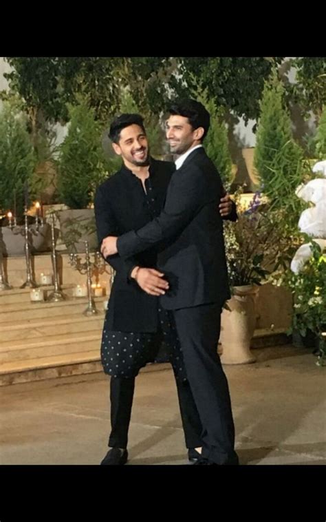 Aditya Roy Kapoor With Sidharth Malhotra 8 8 18 Roy Kapoor Bollywood Celebrities Bollywood
