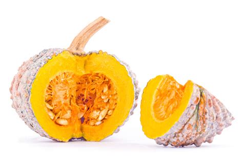 호박 호박과 절연 하는 흰색 배경 건강 Kabocha 야채 음식에 호박 씨앗 0명에 대한 스톡 사진 및 기타 이미지 0명