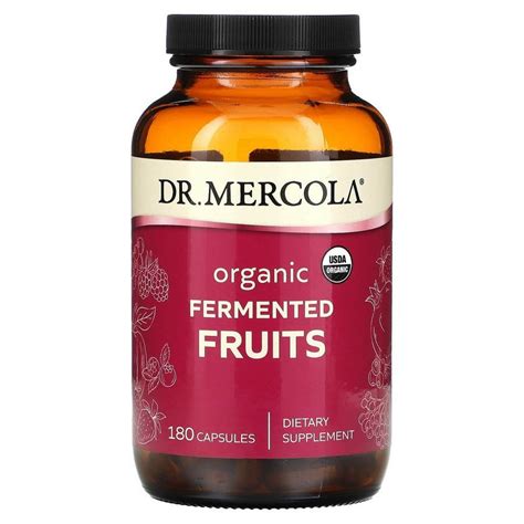 Пищевая добавка Dr Mercola Органические ферментированные фрукты 180