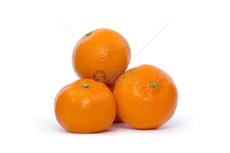 白色背景上的新鲜有机柑桔高清图片下载 正版图片503015469 摄图网