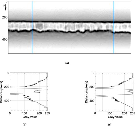 Feature Image For The Active Contours Algorithm To Find Interface