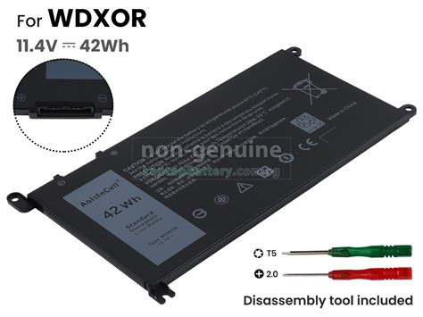 Original Dell Inspiron Laptop Battery Wh Wdxor Off